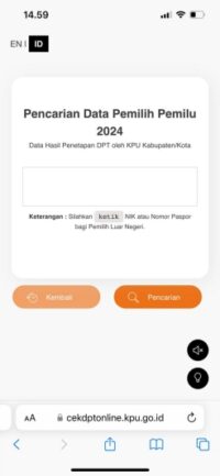 Cara Cek DPT Online Pemilu 2024, Lengkap Link dan Gambar!