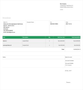 Template Invoice: Contoh dan Cara Membuatnya dengan Mudah | Populix