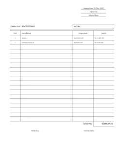 Template Invoice: Contoh dan Cara Membuatnya dengan Mudah | Populix